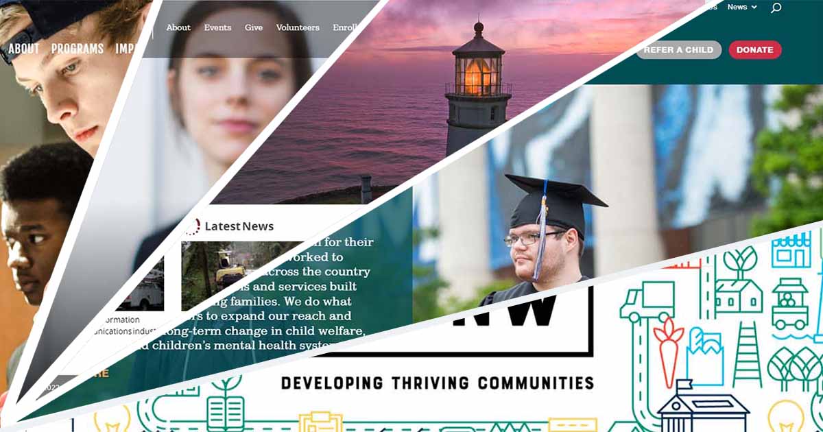 Top 10 Non Profit Websites | CodeDesign