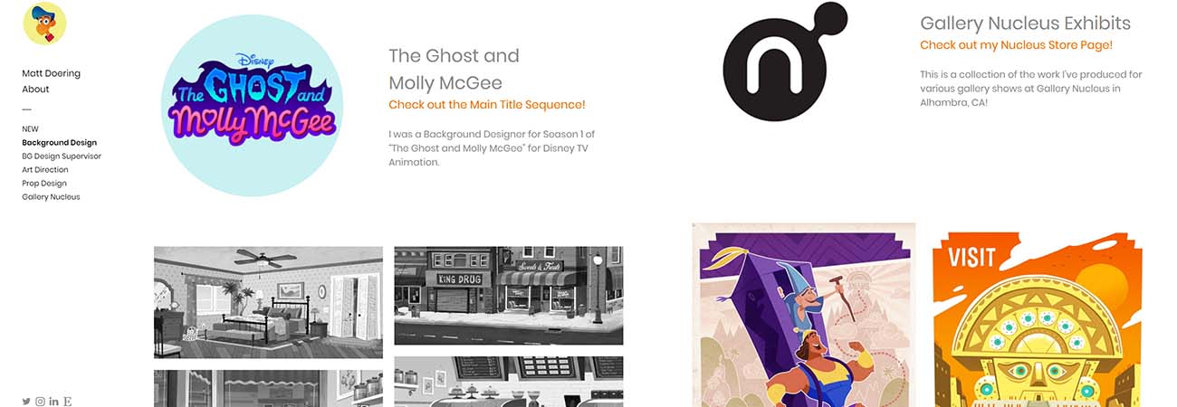 Top 10 Artist Portfolio Websites | CodeDesign