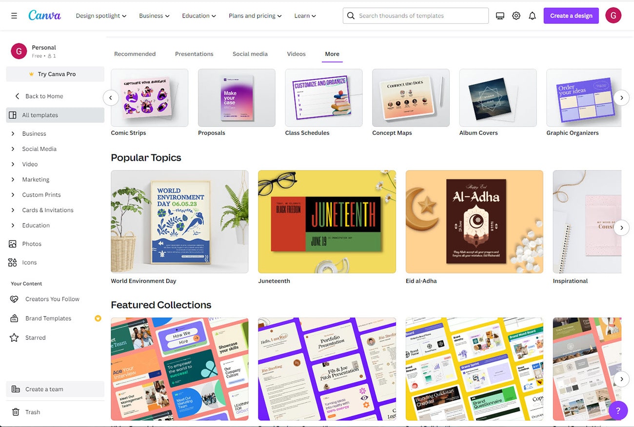 Reviewing the fun and creative options in Canva | CodeDesign