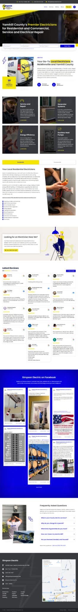 Simpson Electrical Construction Co. | CodeDesign